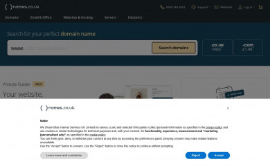 Namesco - Hosting Providers - Who Hosts This Site?